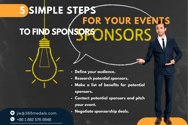 5 Simple Steps To Find Sponsors For Your Events 365Medals